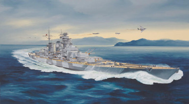 1/350 H Class Battleship Plastic Model Kit German Never-Was Battleship ...