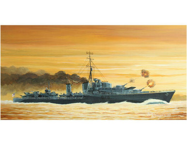 1/700 Trumpeter HMS Eskimo (F75) British Tribal Class Destroyer 1941 ...