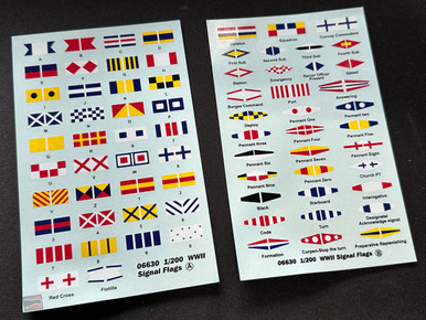 1/200 Trumpeter USN Signal Flags - Squadron.com