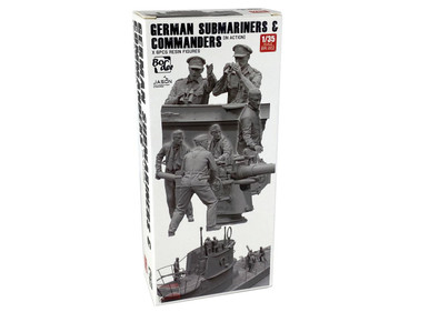 1/35 Border Model German Submariners and Commanders in Action Figure ...