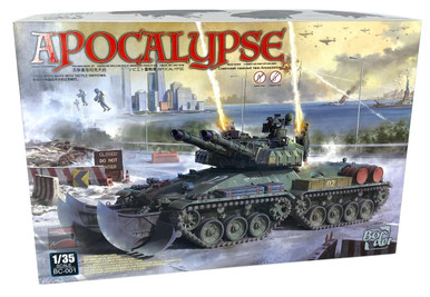 1/35 Border Model Apocalypse Tank from Red Alert Game Plastic Model Kit ...
