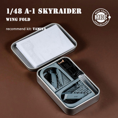 1/48 Mini Craft Collection A-1 Skyraider Wing Fold /w Metal Gun Barrels ...