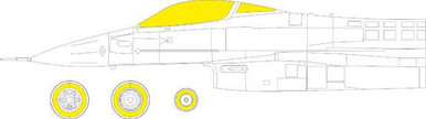 1/48 Eduard Mask F-16C Block 25/42 for Kinetic - Squadron.com