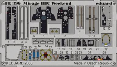 1/48 Eduard Mirage IIIC Weekend for Eduard - MMD - Military Model ...