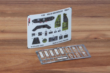 1/32 Eduard TBD-1 Devastator SPACE 3D Printed Instrument Panel Decals ...