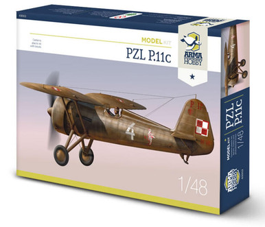 1/48 ARMA Hobby PZL P.11c Model Kit 1/48 - Squadron.com