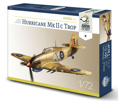1/72 ARMA Hobby Hurricane Mk IIc Trop Model Kit - MMD - Military Model ...