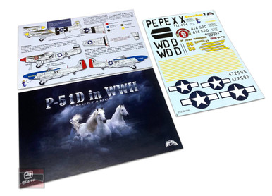 1/32 Zotz Decals P-51D Mustangs in WWII - MMD - Military Model Distributors