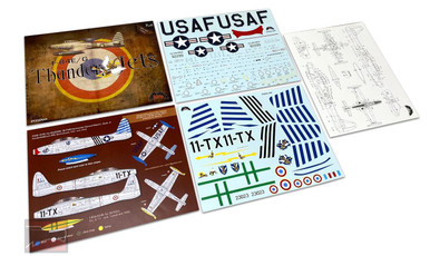 1/32 Zotz Decals F-84 Thunderjets part 1 - Squadron.com
