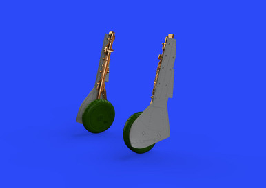 1/48 Eduard Fw 190A-7 undercarriage legs BRONZE Brassin - Squadron.com