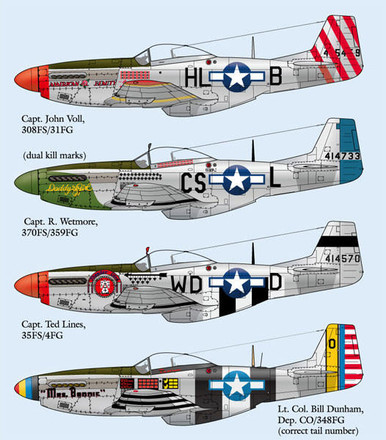 1/48 Lifelike Decals P-51 Mustang p-1 - Squadron.com