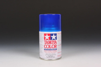 Tamiya Paint - PS-38 Translucent Blue Poly Carbonate Spray - Squadron.com