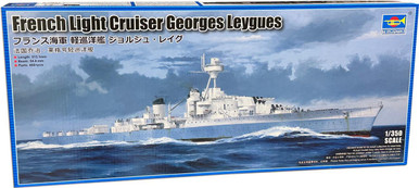 1/350 Trumpeter French Georges Leygues Light Cruiser Plastic Model Kit ...