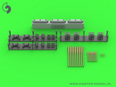 1/350 Master Model French Light Cruiser Marseillaise armament - 152mm ...