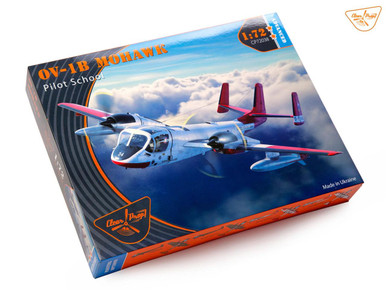 1/72 Clear Prop OV-1B Mohawk Pilot School Advanced Plastic Model Kit ...