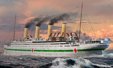 1/700 Hobby Boss RMS Britannic Plastic Model Kit - Squadron.com