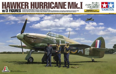 1/48 Tamiya Hurricane Hawker Plastic Model Kit - Squadron.com
