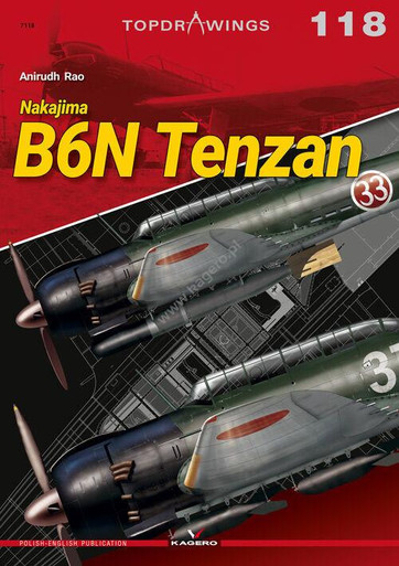 Kagero Nakajima B6N Tenzan Book - Squadron.com