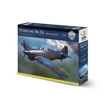 1/48 Arma Hurricane Mk IIb Reconnaissance Plastic Model Kit - Squadron.com