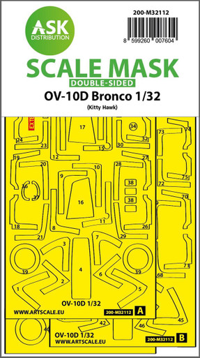 1/32 Art Scale OV-10D Bronco double-sided express fit mask - Squadron.com