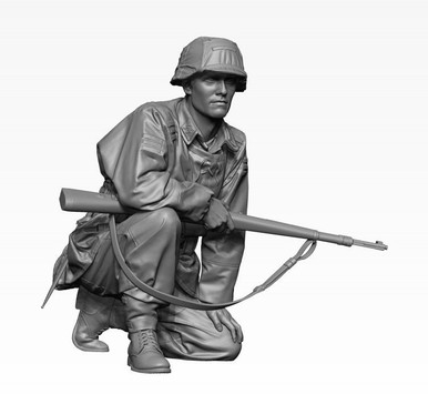 1/48 H3 Models WWII Waffen ss soldier 3D Printed Figure - Squadron.com