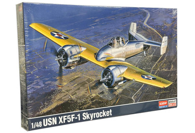 1/48 Academy USN XF5F-1 Skyrocket Plastic Model Kit - Squadron.com