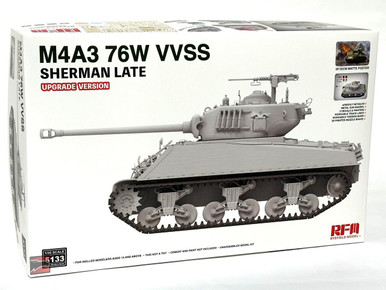 1/35 Ryefield M4A3 Sherman 76W VVSS Late (Upgrade Version) Plastic ...