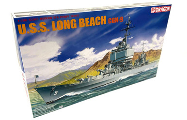 1/700 Dragon USS Long Beach CGN-9 Plastic Model Kit - Squadron.com