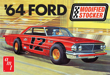 1/25 AMT 1964 Ford Galaxie Modified Stocker Plastic Model Kit ...