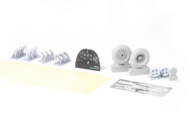 1/24 Eduard Spitfire Mk.VIII LooKplus Brassin for AIRFIX kit - MMD ...