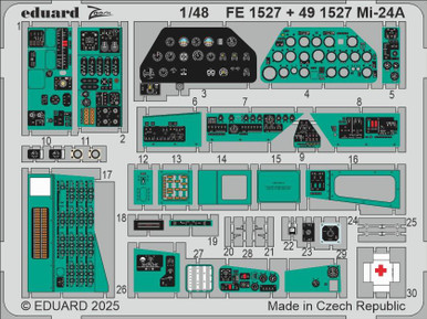 1/48 Eduard Mi-24A Zoom set for TRUMPETER kit - MMD - Military Model ...