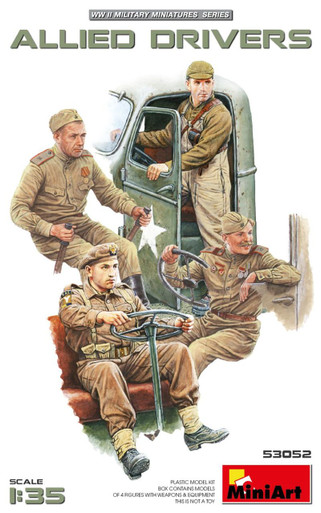 1/35 Miniart Allied Drivers - MMD - Military Model Distributors