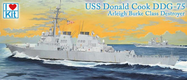 1/200 iLoveKit USS Donald Cook DDG-75 Arleigh Burke -Plastic Model Kit ...