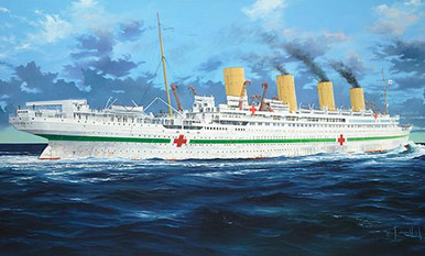 1/200 Trumpeter HMHS Britannic Hospital Ship Plastic Model Kit ...