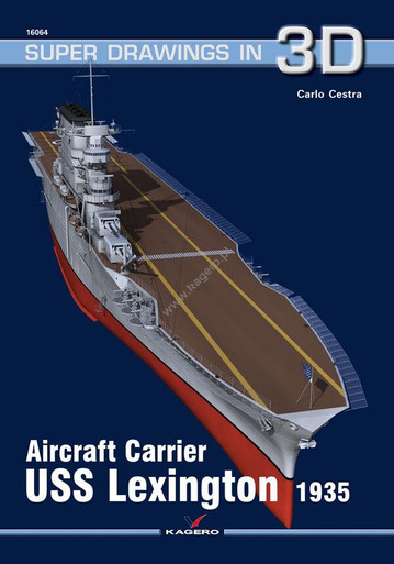 Kagero Publishing Aircraft Carrier USS Lexington 1935 - Squadron.com