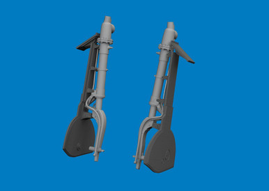 1/48 Eduard A6M undercarriage legs PRINT Brassin for EDUARD - Squadron.com