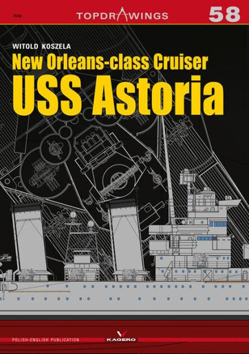 Kagero New Orleans-class Cruiser USS Astoria Book - Squadron.com