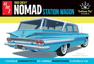 1/25 AMT 1960 Chevrolet Nomad Station Wagon Craftsman Plus Plastic ...