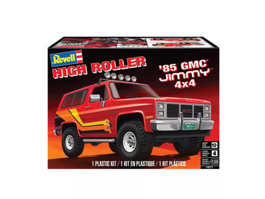 1/25 Carerra Revell 1985 GMC Jimmy 4x4 High Roller Plastic Model Kit ...