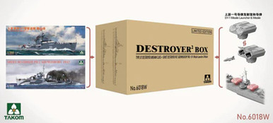 1/350 Takom Soviet Destroyer Big Box Set Plastic Model Kit Set ...