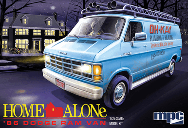 1/25 MPC 1986 Dodge Ram Van Home Alone Oh-Kay Plumbing - PREORDER ...