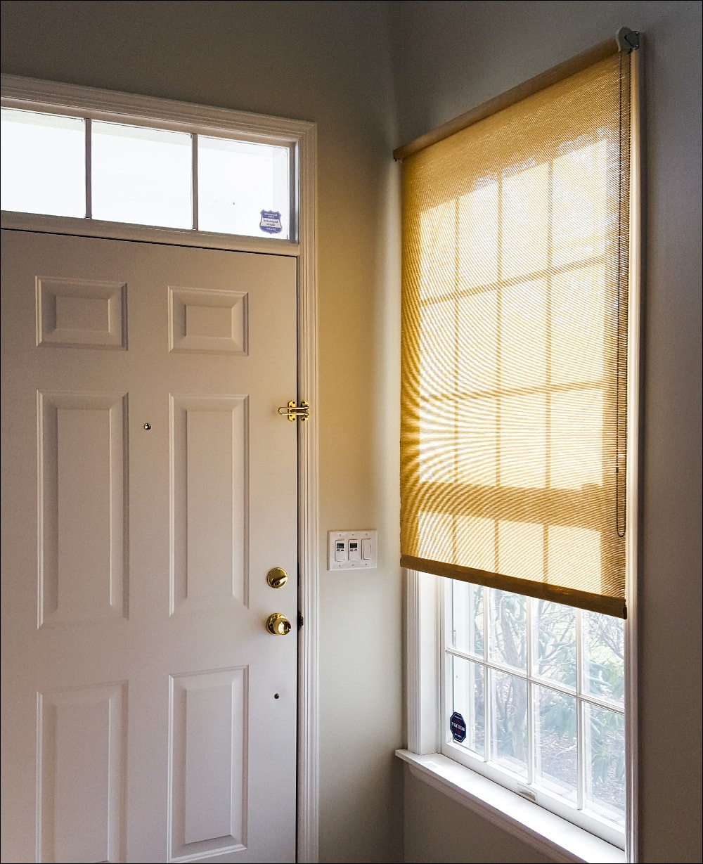 SOMFY Light Filtering Smart Home Motorized Roller Shades