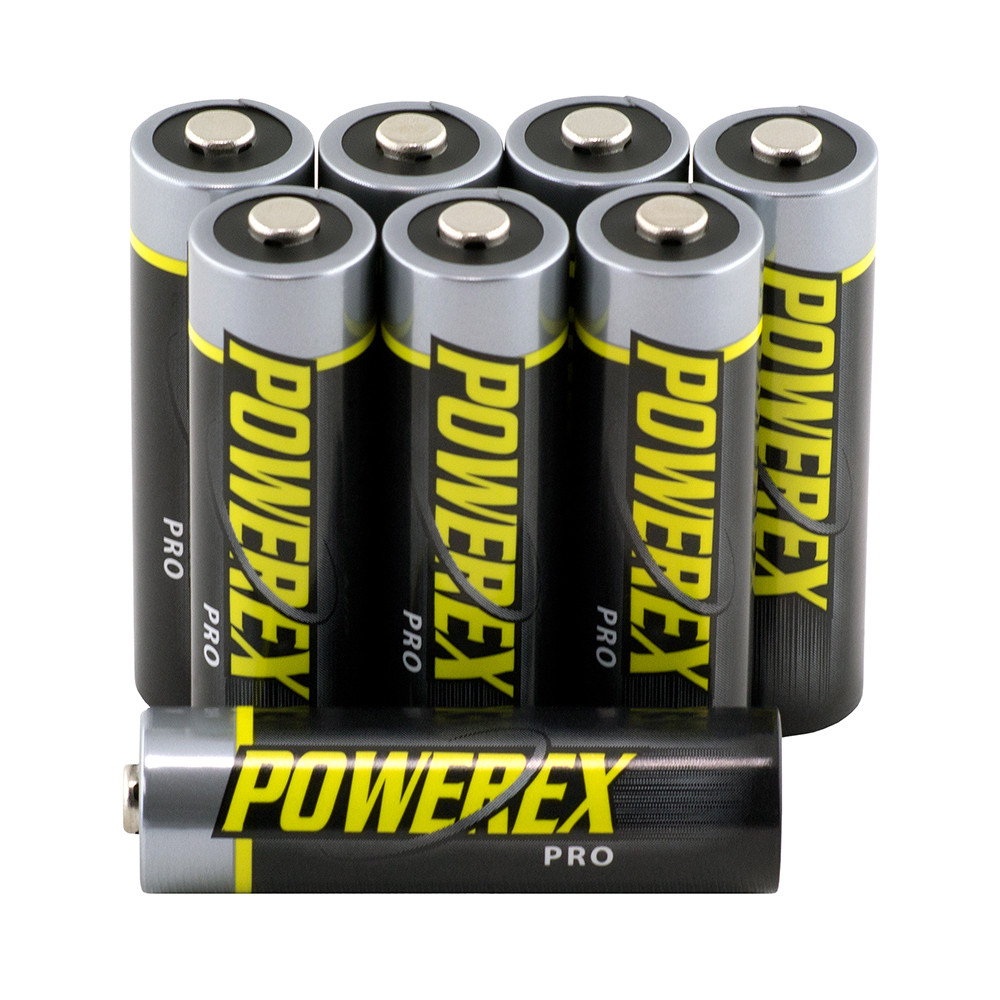Powerex PRO AA Batteries 8-Pack | Powerex by Maha Energy