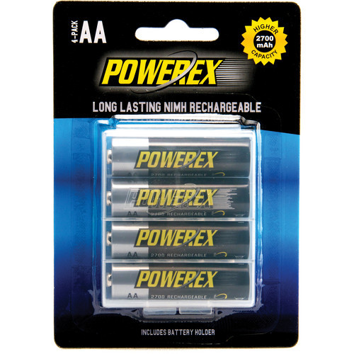 Powerex AA Batteries 4-Pack | Powerex by Maha Energy