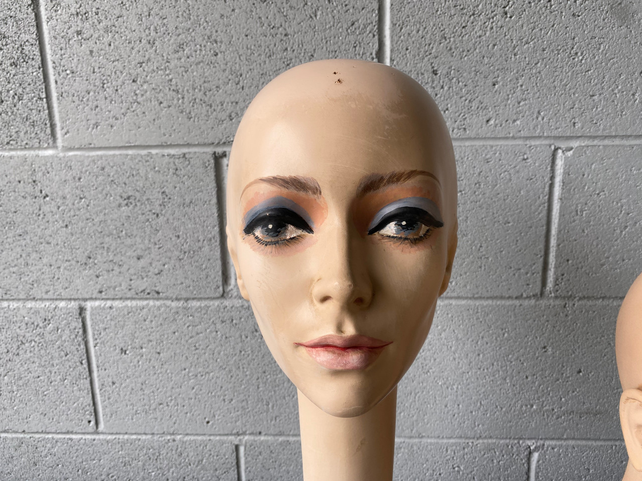SOLD - Vintage Italian Wig Stands - Rehab Vintage Interiors