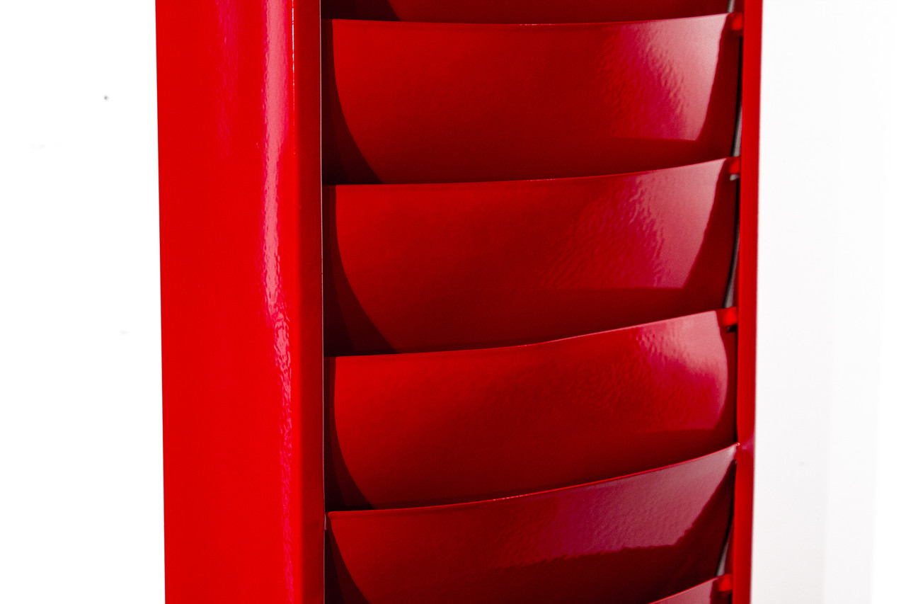 SOLD - Extra Long Vintage File Holder in Gloss Red. C. 1960s - Rehab ...