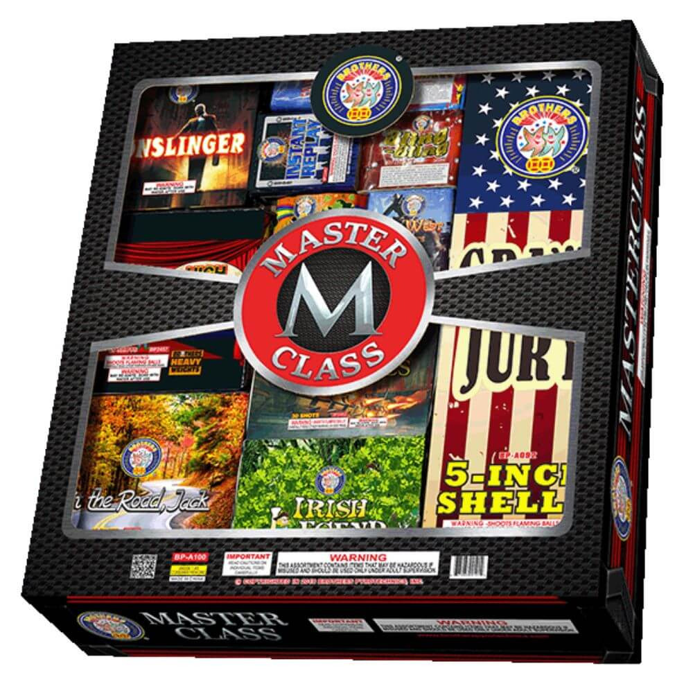 Master Class Assortment - Brothers Pyrotechnics Brand Fireworks