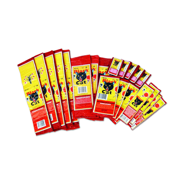 BC Full Brick Firecrackers - Black Cat Brand Fireworks