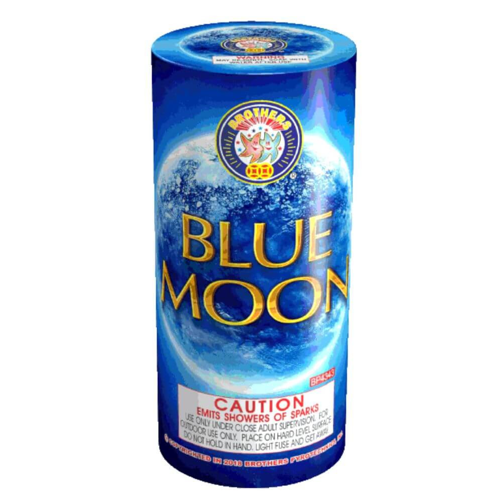Blue Moon Fountain - Brothers Pyrotechnics Brand Fireworks