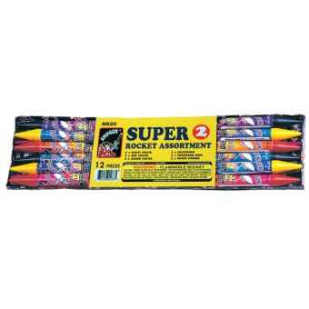 2 Oz Shogun Rocket - Shogun Brand Fireworks